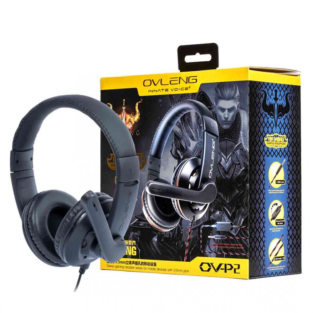 سماعة راس سلك Ovleng OV-P2